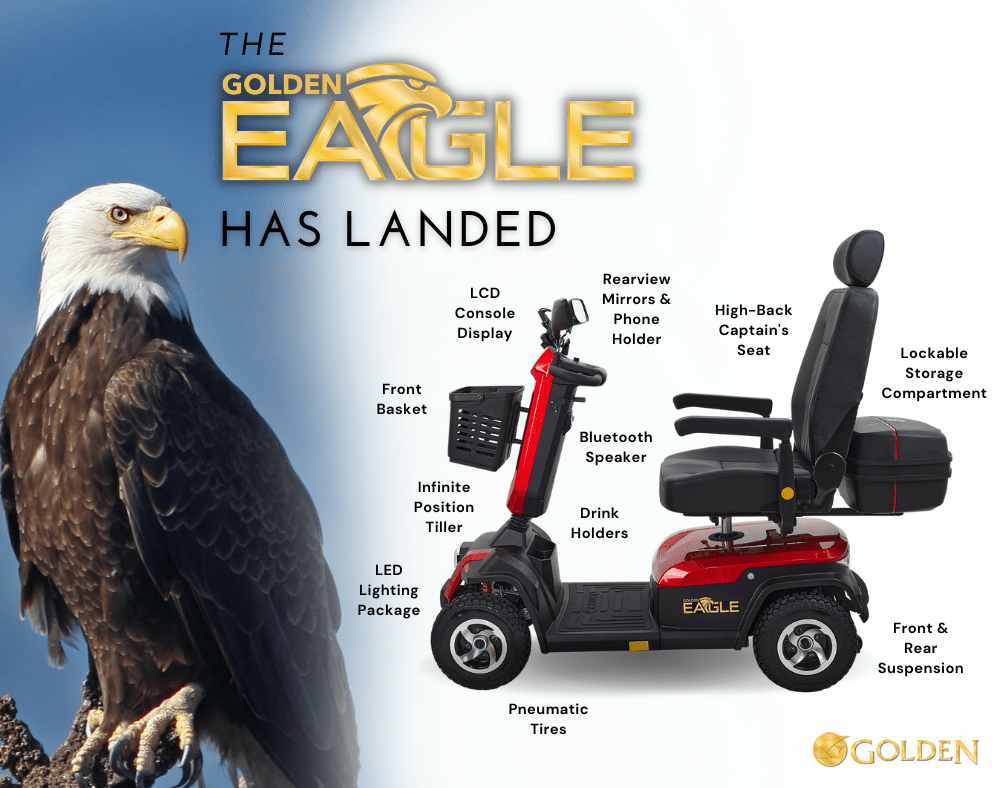 Golden Eagle Mobility Scooter with 2 NF22 Batteries in Saskatchewan ...
