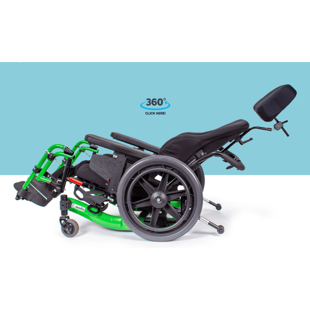 Capella Wheelchair - Dynamic Tilt | Walking Stick Mobility