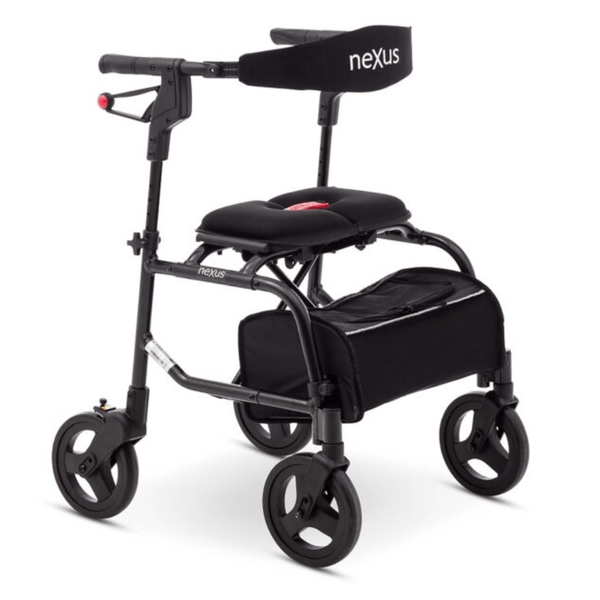 Nexus 3 Rollator / Walker - Zippered Basket | Walking Stick Mobility